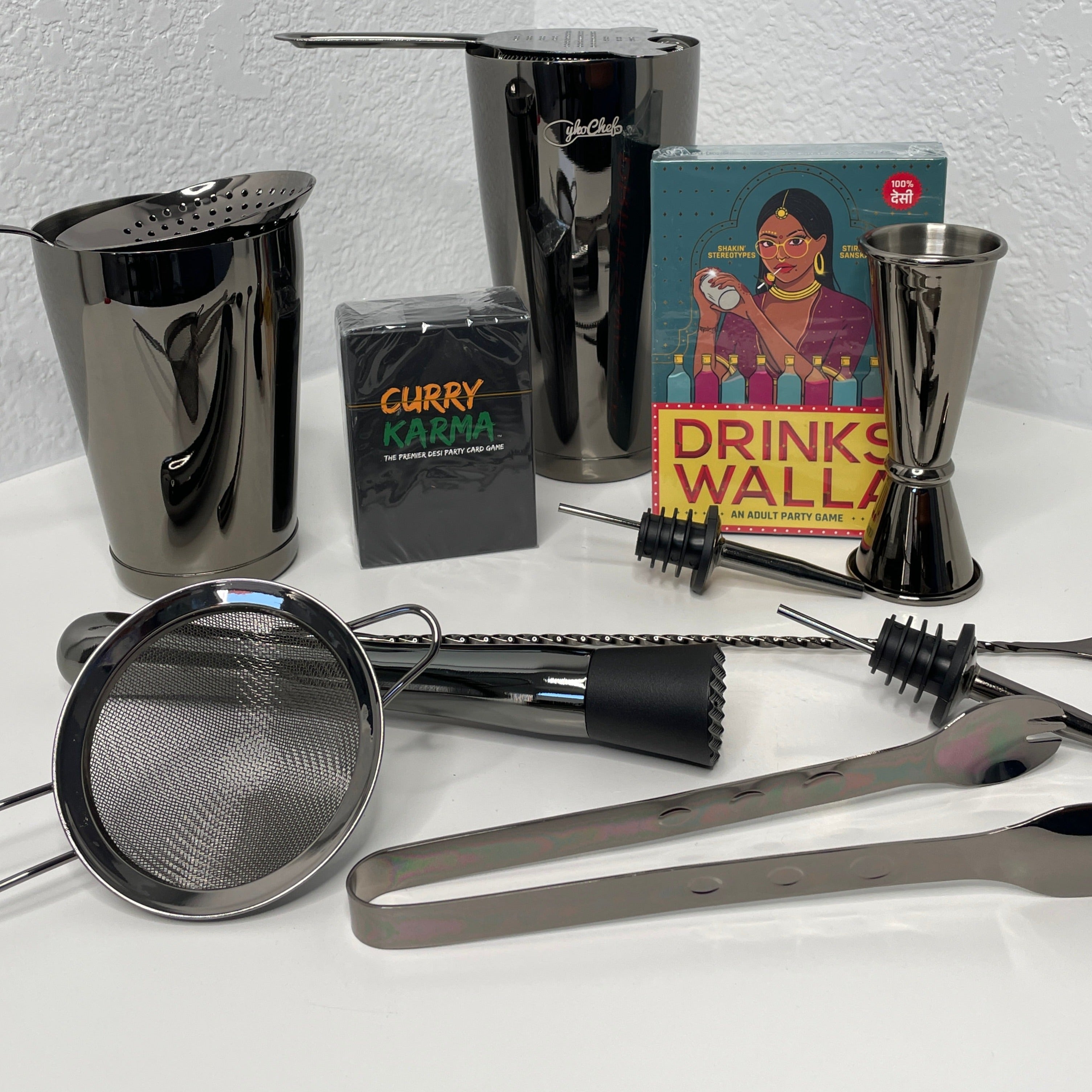 Mixology Kit + Games Gift Box – Modern Desi