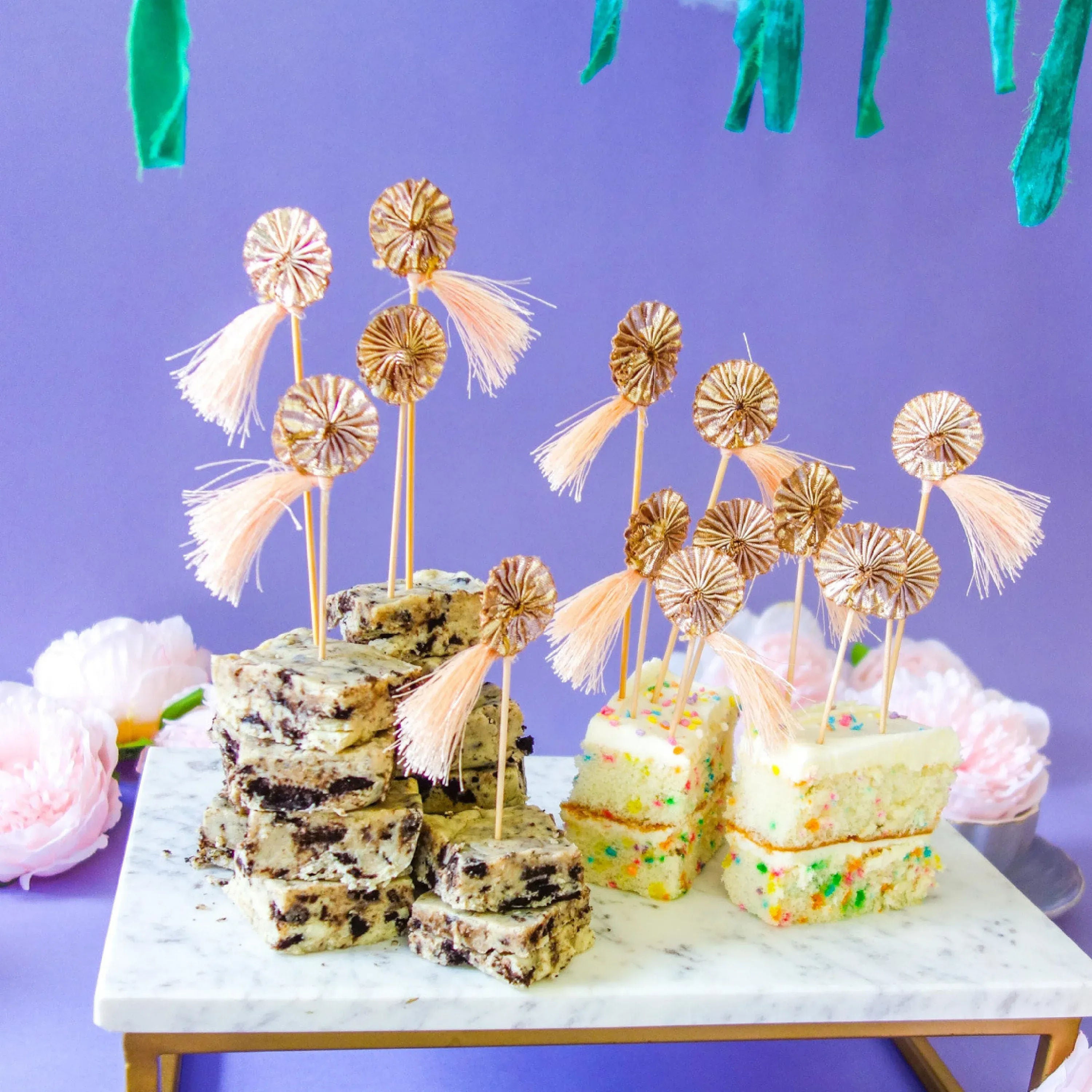 Gota Patti Cake Topper (x 3) – Modern Desi